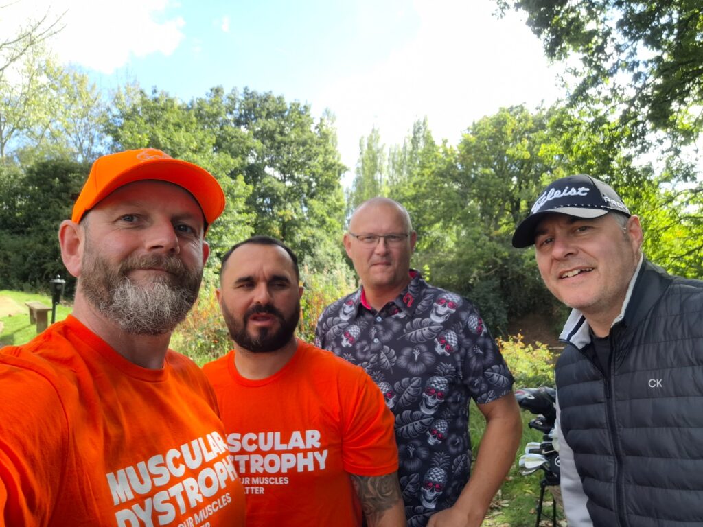 No ace but a big impact from golfing friends - Muscular Dystrophy UK